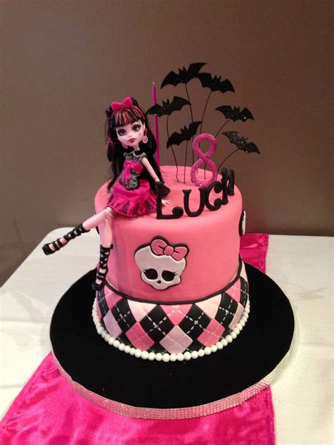 Pasteles De Monster High Draculaura Birthday Party Ideas Photo 10 Of