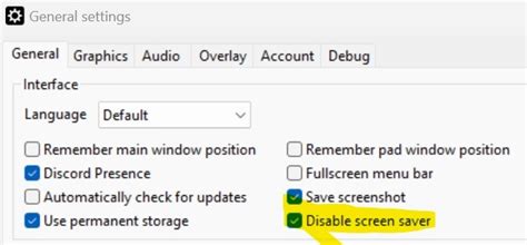 Bug Disable Screensaver In Game Not Working V 20 31 · Issue 726 · Cemu Projectcemu · Github