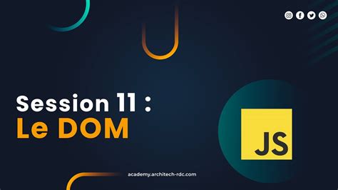 Le Dom Javascript Partie 1 Session 11 Youtube