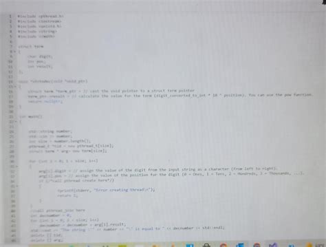 You Must Complete The Program Below Using Posix