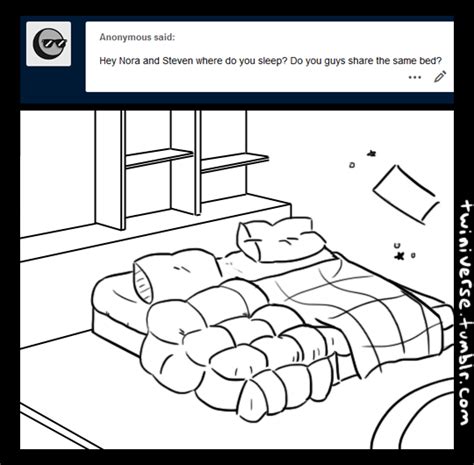 Ask Steven Nora Nora We Share A Bed Steven But Its Actually
