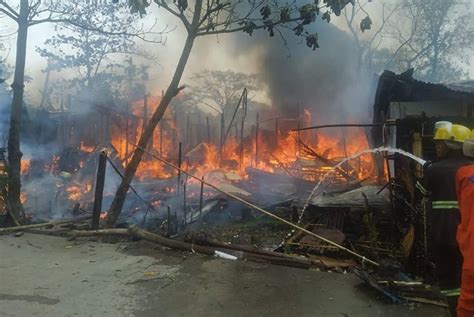 ရွှေပြည်သာတွင် အိမ် ၂၆ လုံး မီးလောင်ပြီး လူ ၁၂၀ ကျော် မီးဘေးသင့်