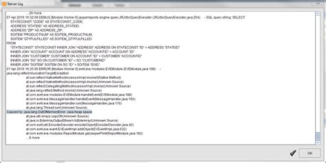Java Why Does My Relational Tables Throw Outofmemoryerror Stack Overflow