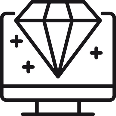 Clean Code Diamond Jewelry Design And Development Icons