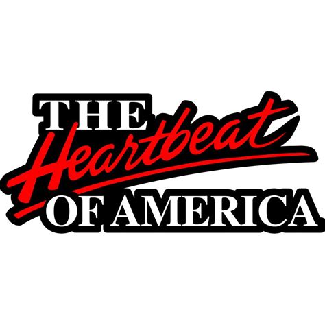 Chevy The Heartbeat Of America Decal