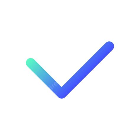 Linear Ui Icon With Pixelperfect Gradient Check Mark Vector Approved