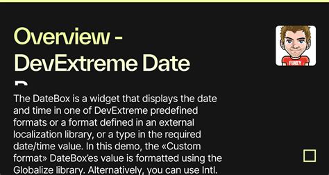 Overview Devextreme Date Box Codesandbox