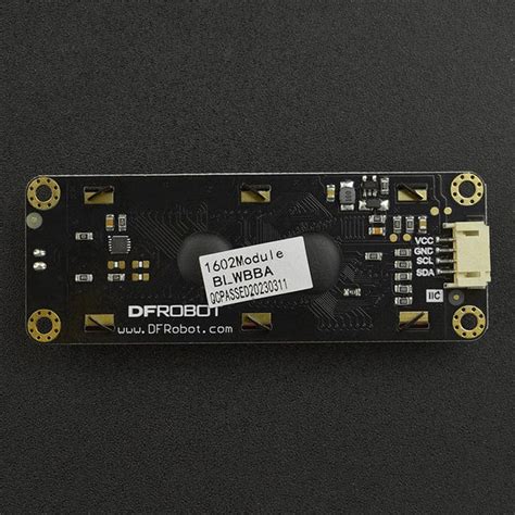 Gravity I2c Lcd1602 Arduino Lcd Display Module Blue The Pi Hut