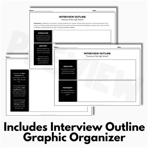 Community Interview Project Interviewing And Writing Skills