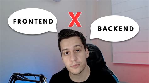 Frontend E Backend Qual A Diferença Entre Eles Sujeito Programador