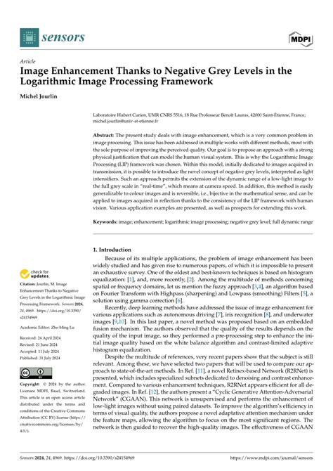 Pdf Image Enhancement Thanks To Negative Grey Levels In The