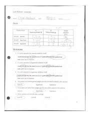 Understanding Osmosis Through Potato Core Experiment Course Hero