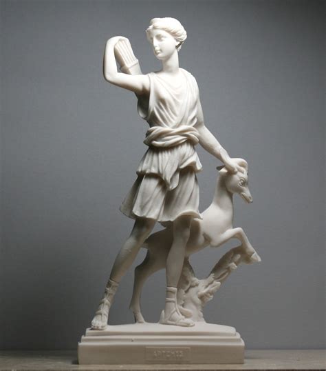 Diana Of Versailles Greek Goddess Artemis Statue Sculpture Louvre