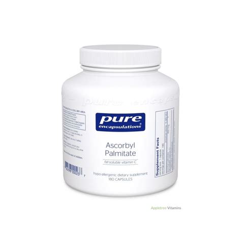 Pure Encapsulations Ascorbyl Palmitate 180c