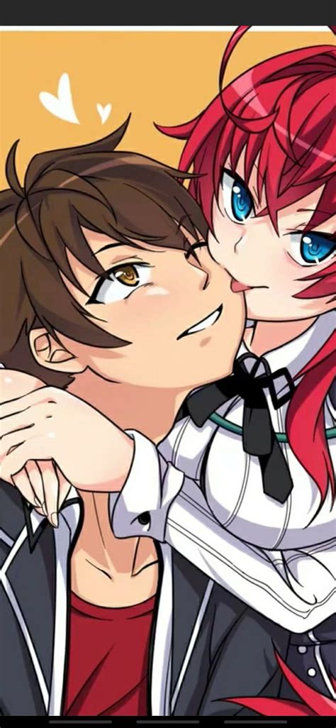 Highschool Dxd Wallpaper Rias And Issei
