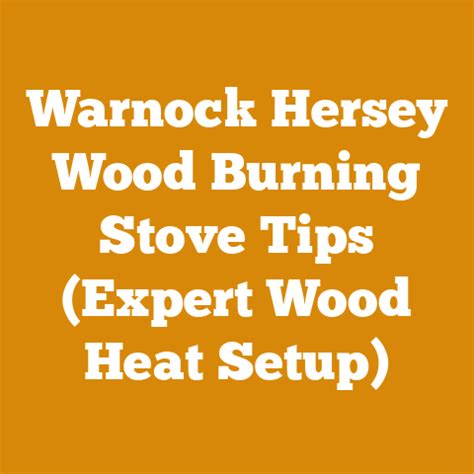 Warnock Hersey Wood Burning Stove Tips Expert Wood Heat Setup