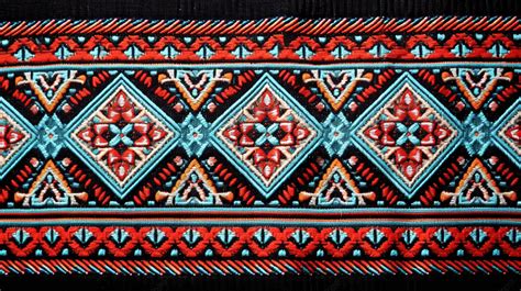 카펫 벽지 의류 바틱 직물에 대한 민족 기하학적 패턴 자수 전통적인 부족 디자인 아즈텍 패턴 아즈텍 자수 배경 일러스트 및