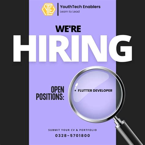 Youthtech Enablers On Linkedin Flutterdeveloper Flutter Dart Mobileappdevelopment Remotework