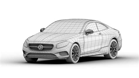 메르세데스 벤츠 S 클래스 쿠페 3d 모델 19 Blend 3ds Max Fbx Free3d