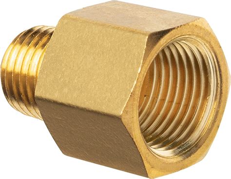 Juwo Brass Pipe Fitting Reducer Adapter 38 Npt Male X 1