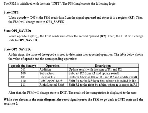 Describe The Alu Fsm Controller In Verilog Hdl