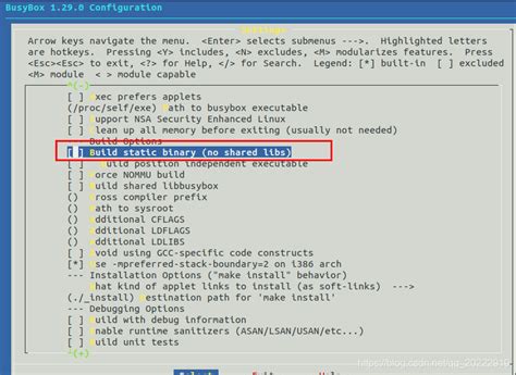 Linux学习笔记 使用busybox创建根文件系统一busybox编译成功以后文件在哪儿 Csdn博客