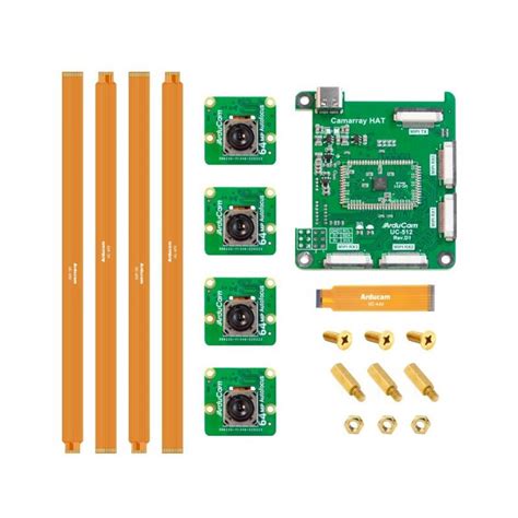 Arducam 64mp Autofocus Quad Camera Kit Mybotshop Es € 374 95