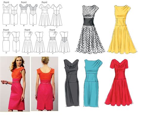 Vogue Easy Options Missess Dress