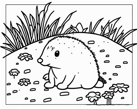 Krtek 2 Omalovánky K Vytisknutí Zdarma