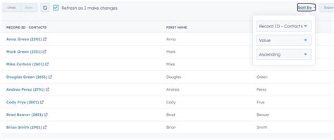 Solved Hubspot Community Record Id Sorting Hubspot Community