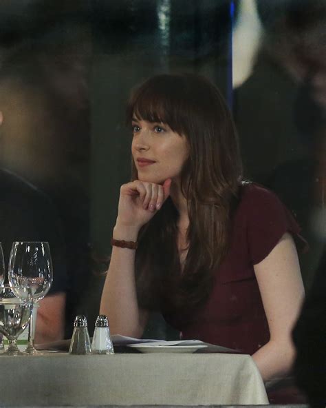Dakota Johnson Fifty Shades Darker Set In Vancouver Canada 316