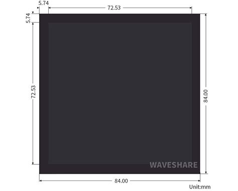 4in Square Capacitive Touch Screen Lcd C For Raspberry Pi 720x720 Dpi Ips Robotshop