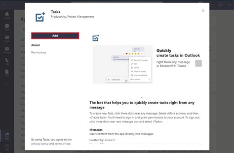 how to create microsoft to do tasks from messages on microsoft teams