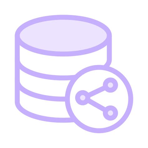 Connect Database Datacenter Server Share Icon