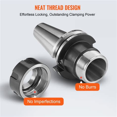 Vevor Cat40 Collet Holder Er 16 32 Collet Set 35 Pcs Sln Fmb Er16 32 Apu Tool Holders Spring