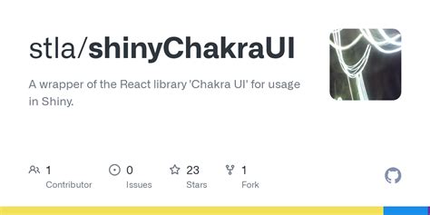 Github Stlashinychakraui A Wrapper Of The React Library Chakra Ui