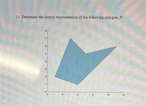 Solved Determine The Matrix Representation Of The Chegg