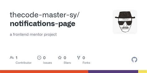Github Thecode Master Synotifications Page A Frontend Mentor Project