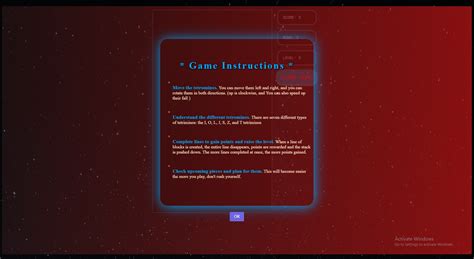 Github Omarbazeedreact Tetris Game Div React Tetris Game Div