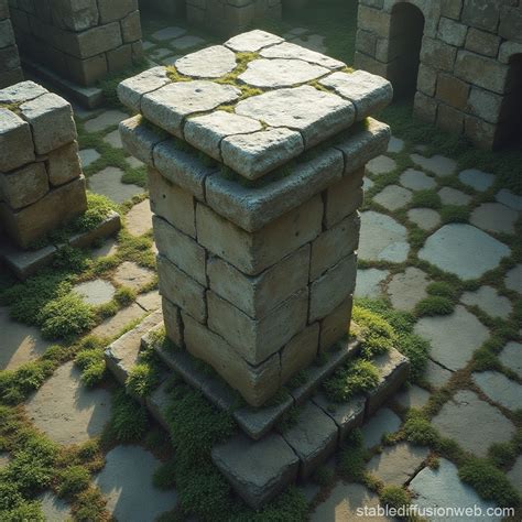 Stone Pillar Top View Stable Diffusion Online