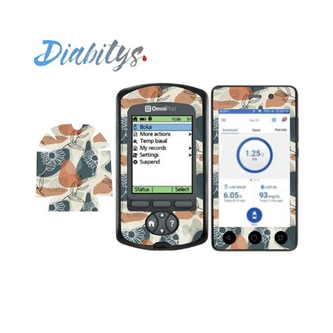 boho omnipod insulin pump sticker omnipod pdm sticker omnipod dash