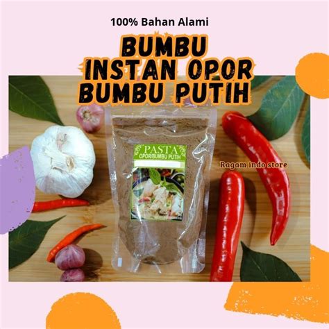 Jual Bumbu Instan Opor Bumbu Putih Opor Kuah Putih Shopee Indonesia