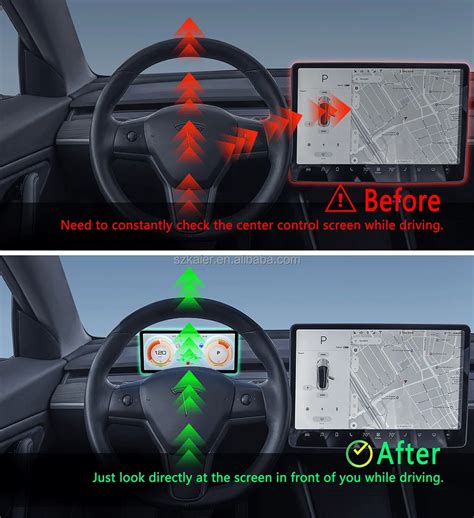 Dashboard Display For Tesla Model Y Instrument Panel With Camera For