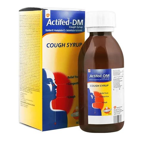 Actifed Dm Cough 90ml Syrup