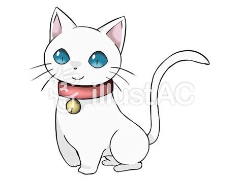 白猫イラスト No 1927818／無料イラストなら「イラストac」