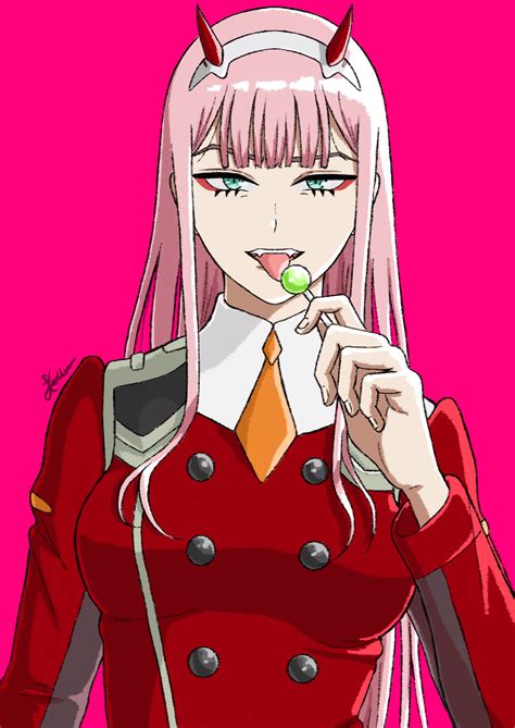 IPad Sketch Zero Two Art Made By Me R ZeroTwo