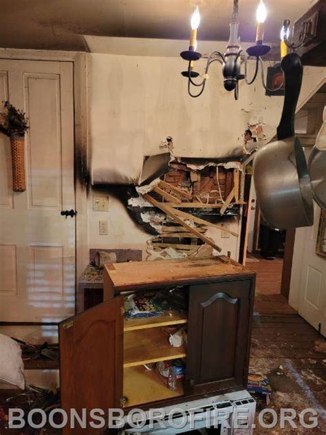 Small Kitchen Fire For Stations 6and8 First Hose Company Of Boonsboro