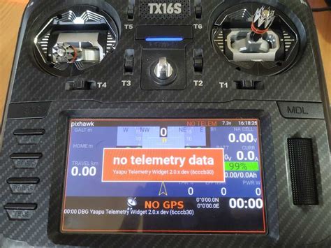 help needed with yaapu lua script and telemetry setup development