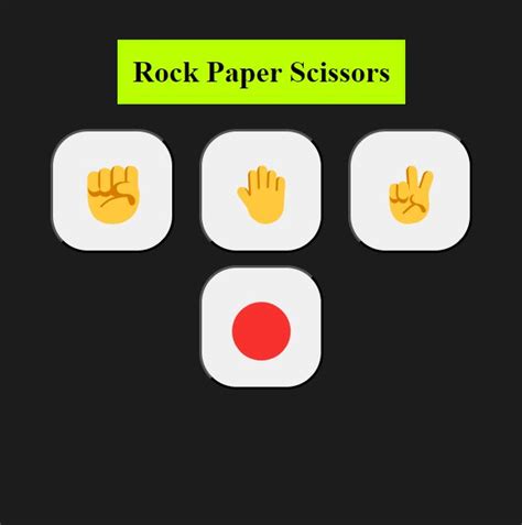 Hs Rathi On Linkedin Webdevelopment Rockpaperscissors Funproject