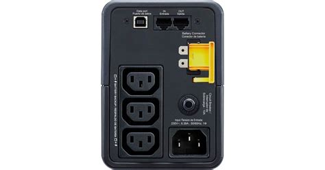 APC Back UPS 500VA 230V AVR IEC Sockets Noir